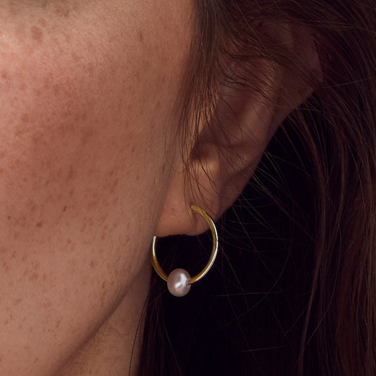 9ct Gold Stud Earrings | Posh Totty Designs