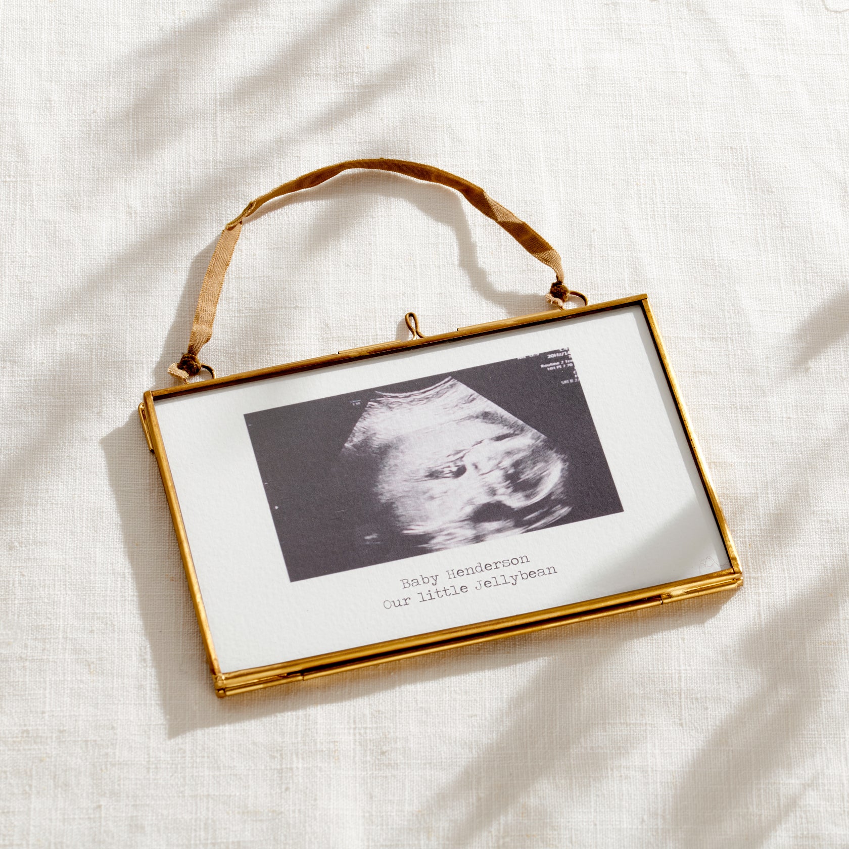 Personalised Baby Scan Picture | Posh Totty Designs