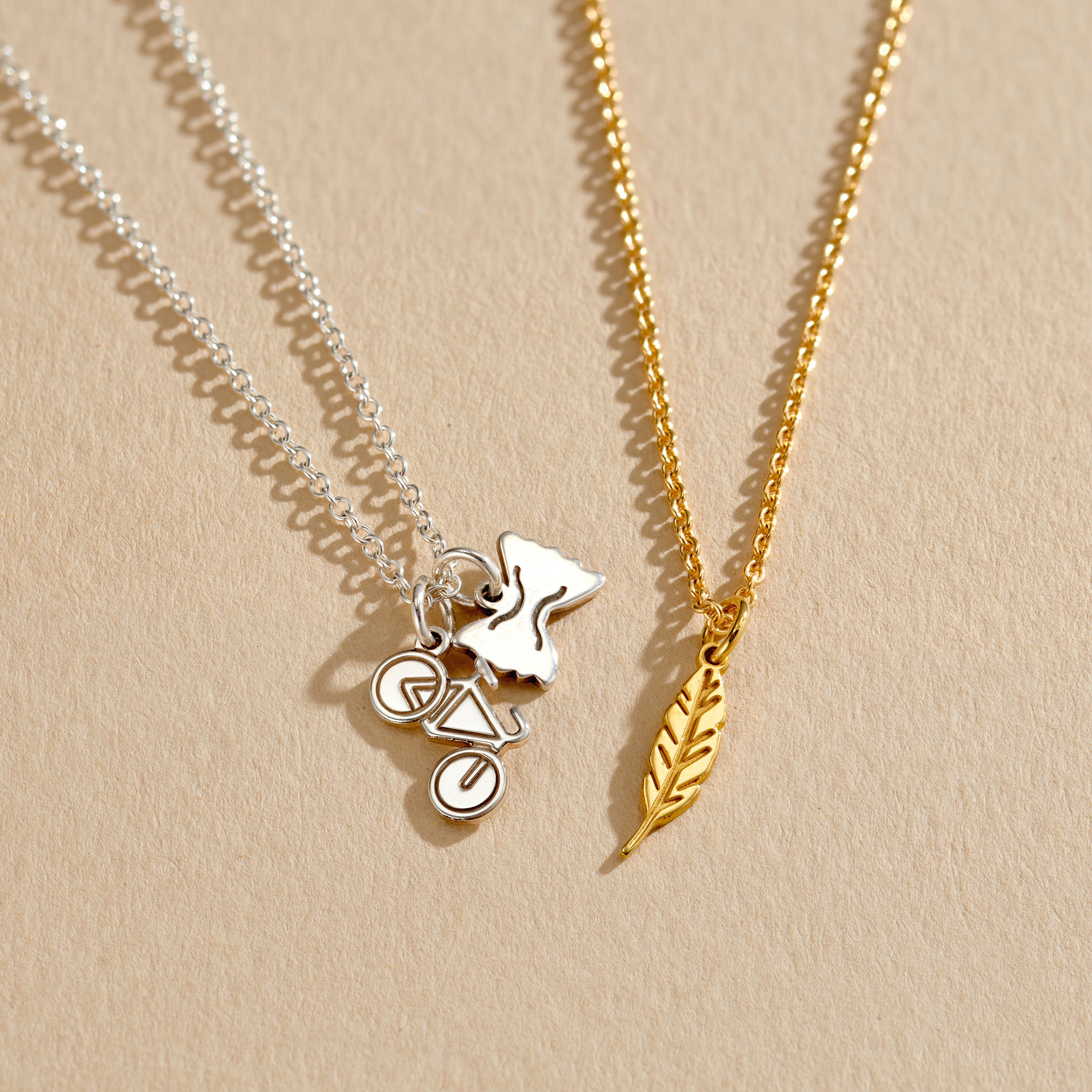 Personalised Dinky Story Charm Necklace | Posh Totty Designs