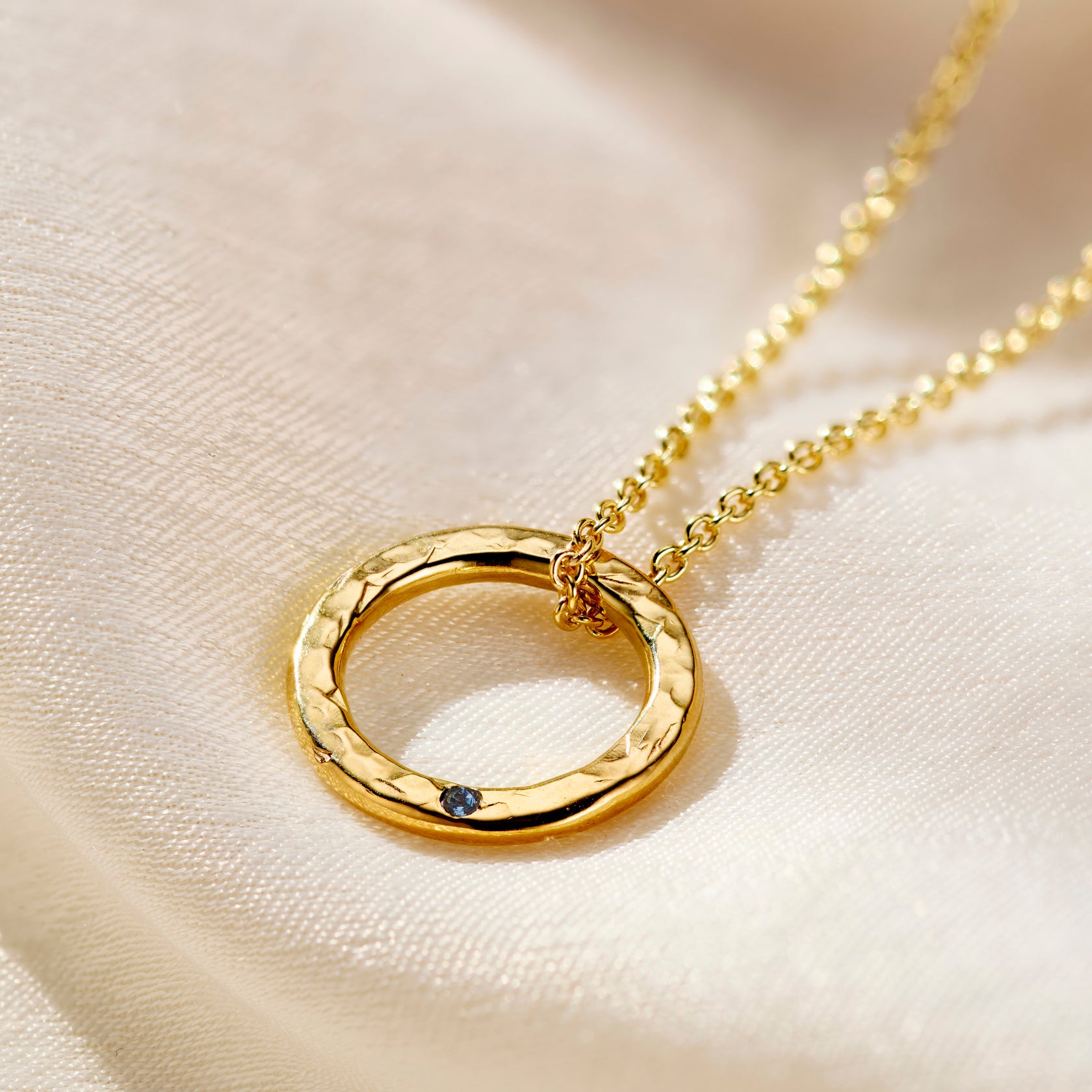 Personalised Confetti Birthstone Midi Message Necklace | Posh Totty Designs