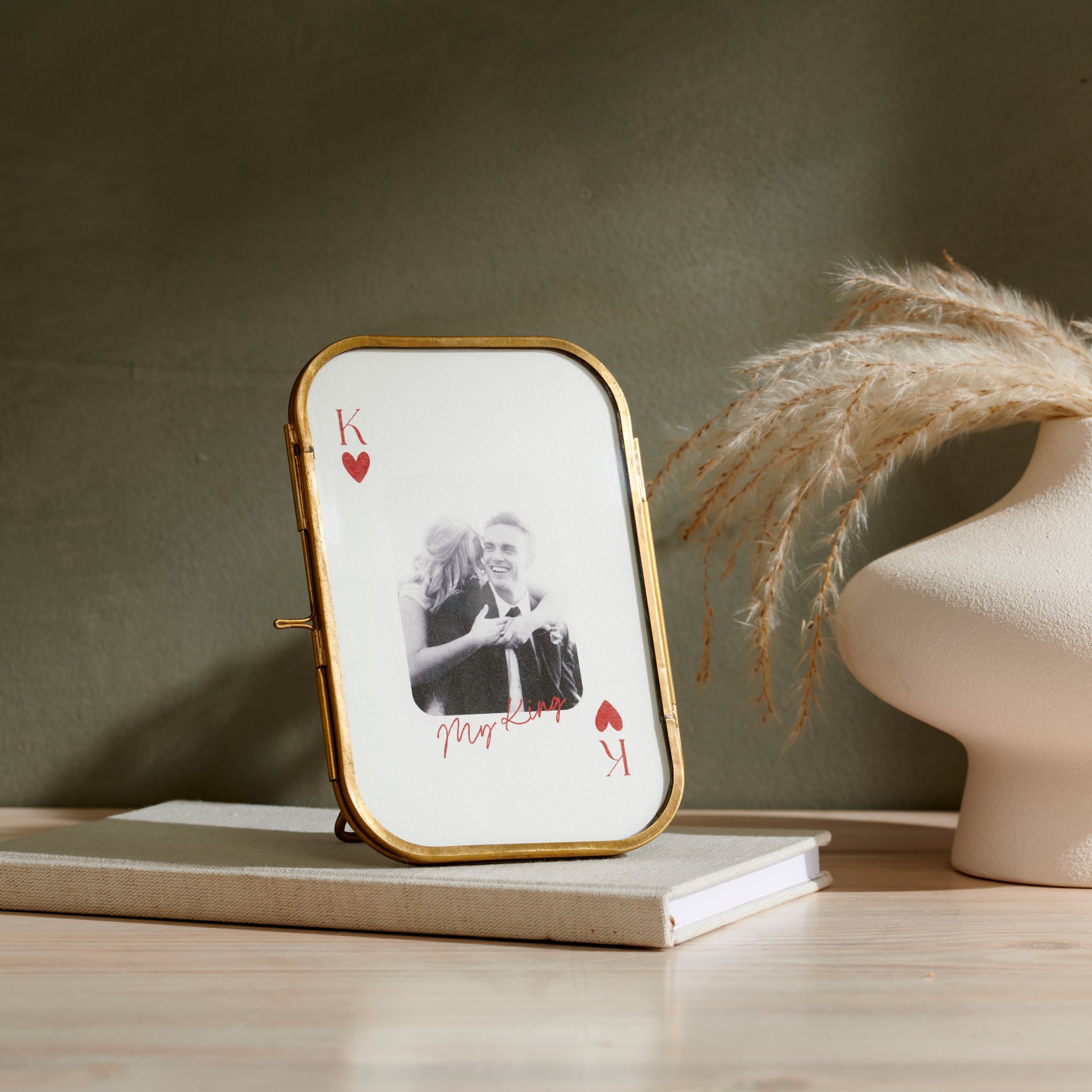 Personalised Playing Card Photo Frame | Posh Totty Designs