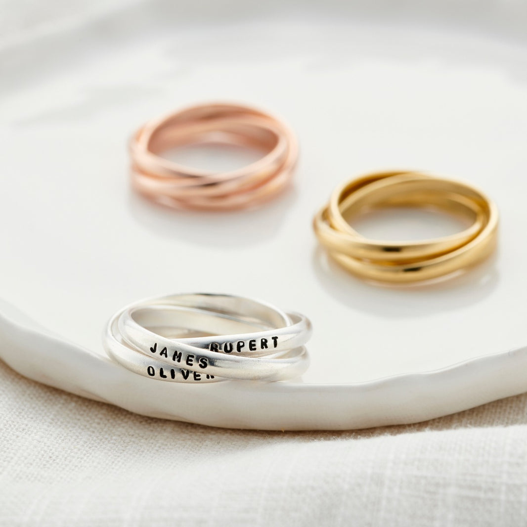 Personalised Rings | Posh Totty Designs